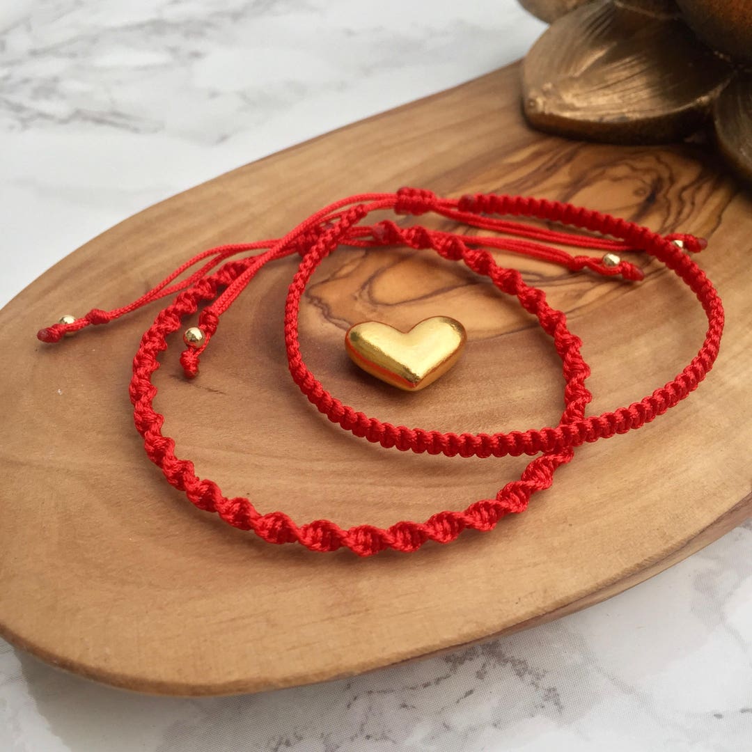 Red String Bracelet, Red String of Fate, Red Protection Bracelet ...