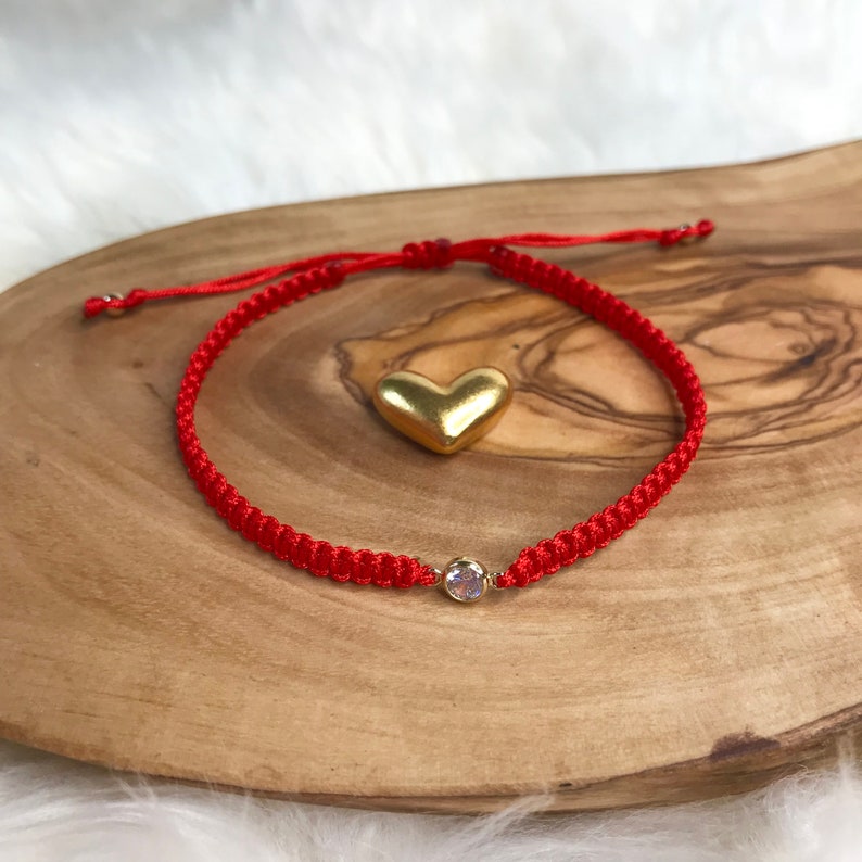 Matching Red String Bracelets, Pair of Red Bracelets, Mother Daughter ...