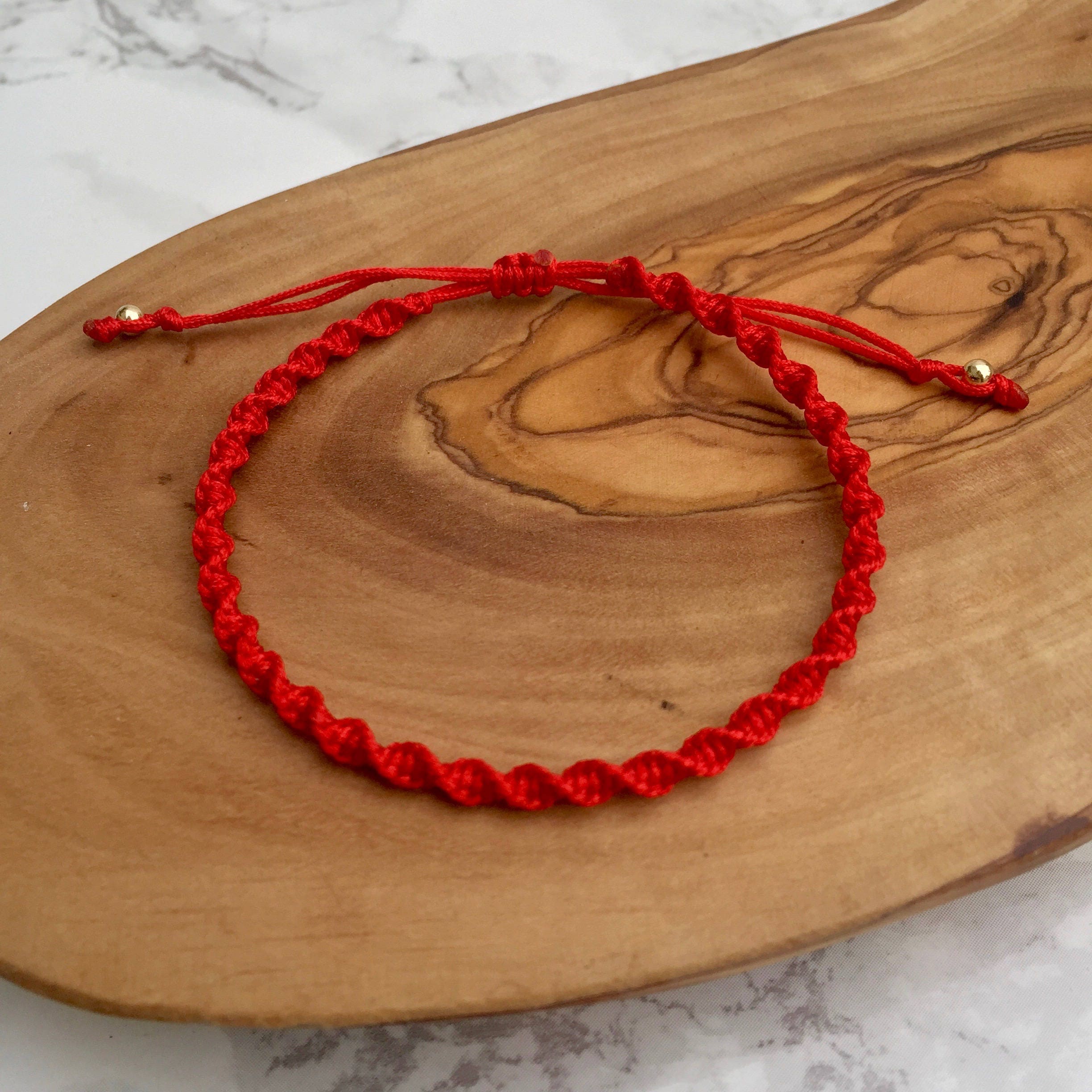 Red Protection Bracelet Red String of Fate Red String | Etsy