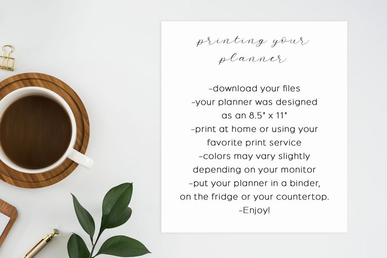 Editable Modern Weekly Planner | Printable Minimal Weekly Planning Page ...