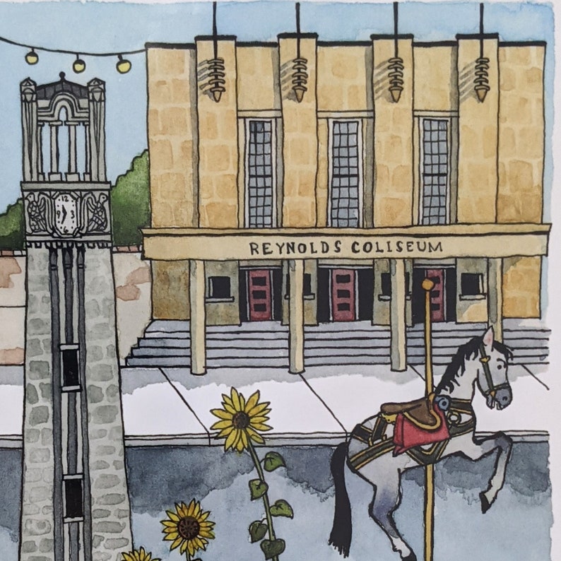 NC State University Notecard Set // Greeting Cards | Etsy