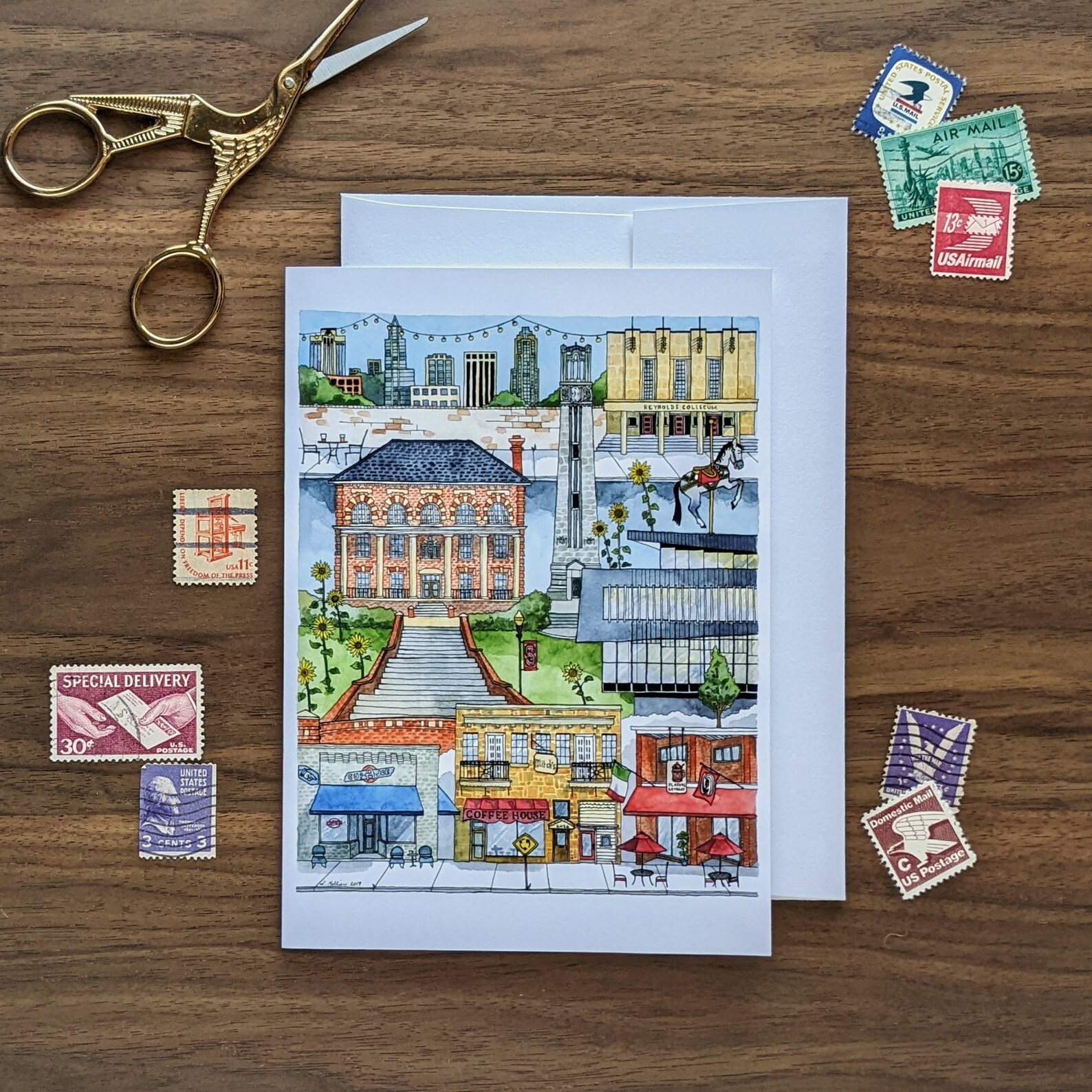 NC State University Notecard Set // Greeting Cards - Etsy