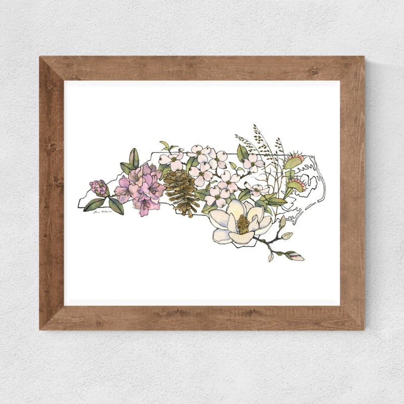 Native Plants Map - Etsy