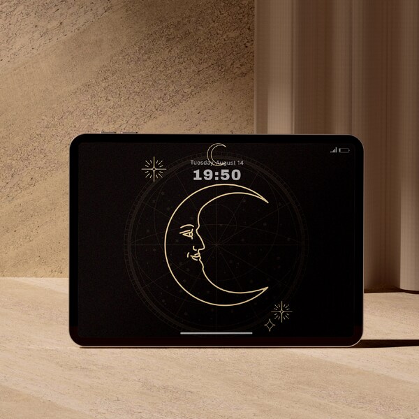 iPad Wallpaper Moon - Etsy