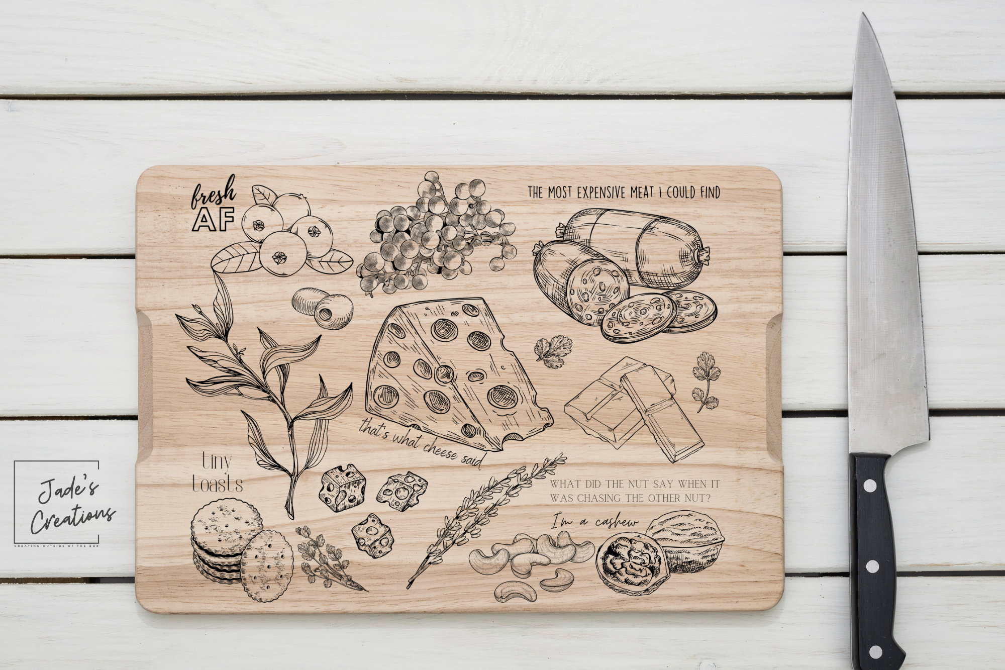 Funny Charcuterie Board SVG, PNG, Digital Download - Etsy