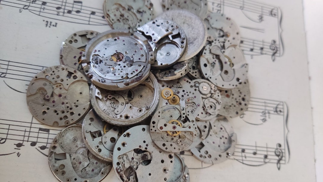 Vintage Watch Parts, Steampunk Supplies, Watch Repair, Altered Art ...