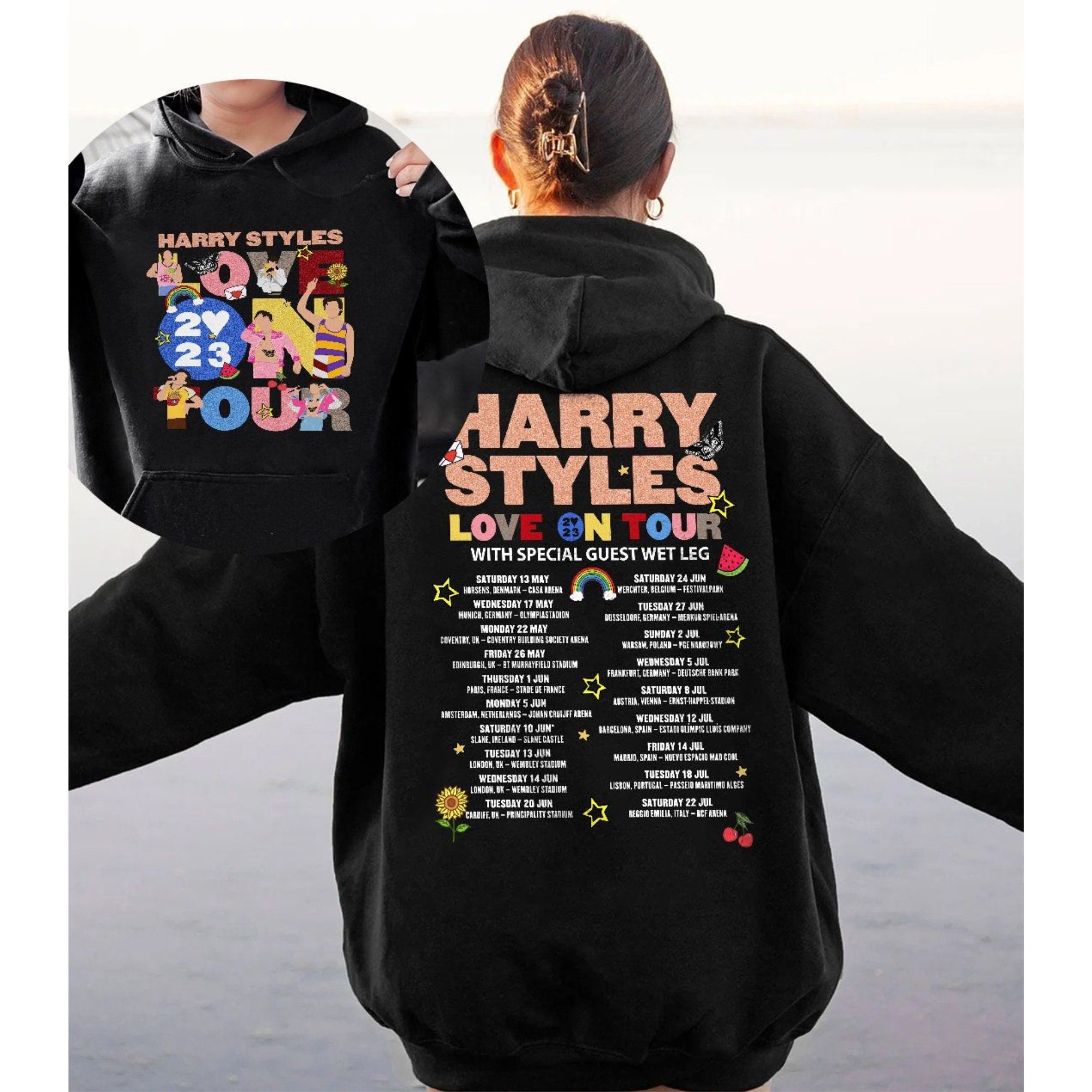 Love On Tour 2023 Shirt , Harry merch shirt , Harry Shirt , Country ...