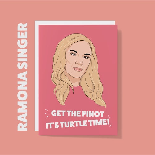 Real Housewives of New York Greeting Card RHONJ Aviva Leg - Etsy