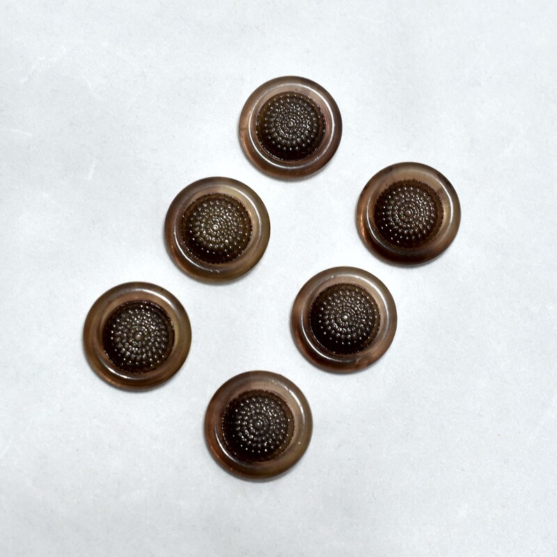 Two Tone Buttons - Etsy