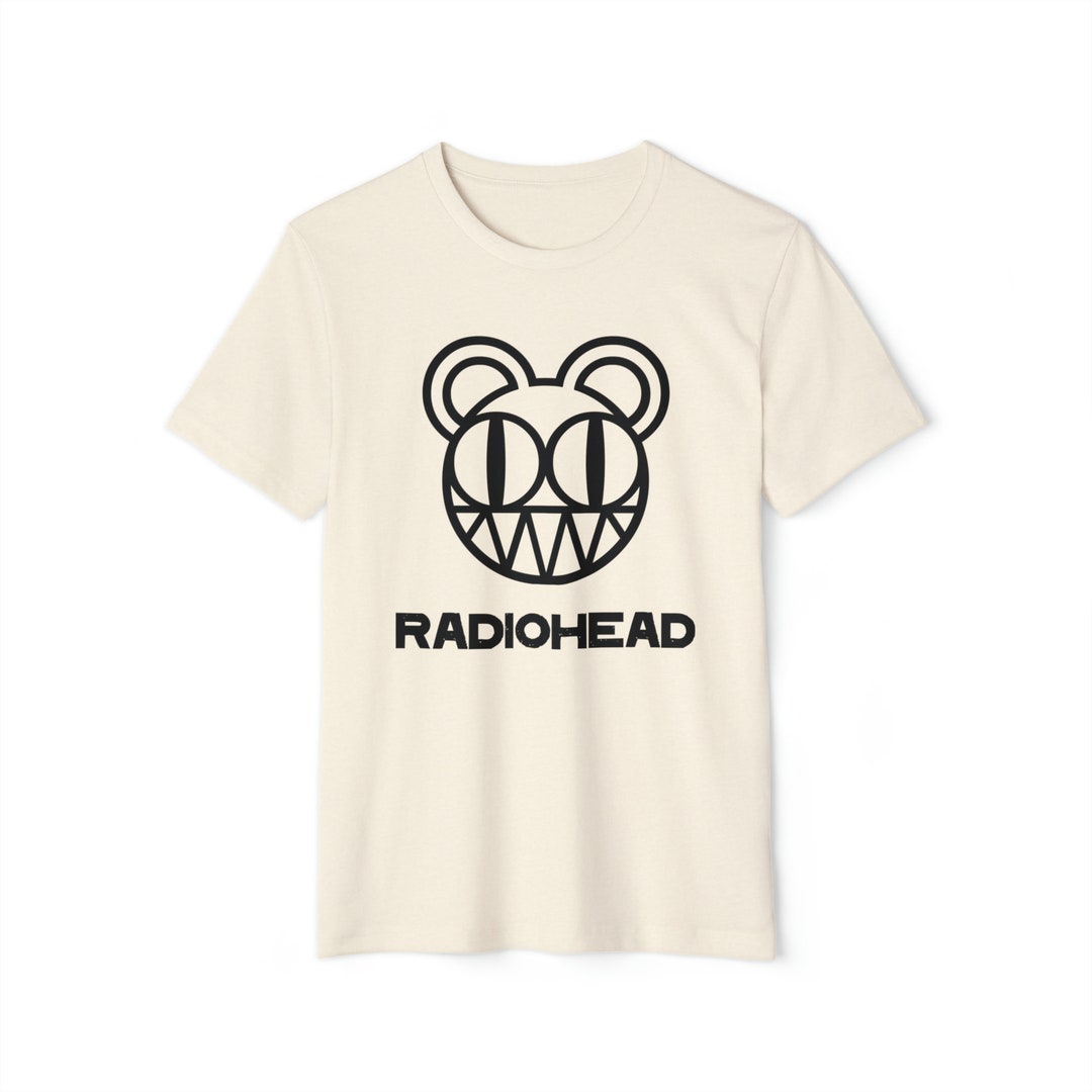 Radiohead Unisex Recycled Cotton T-shirt Sustainable Comfort for Music ...