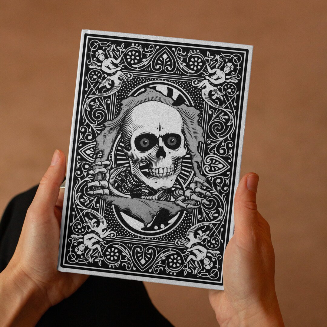 Powell Peralta Ripper Bones Playing Card Hardcover Journal Vintage ...