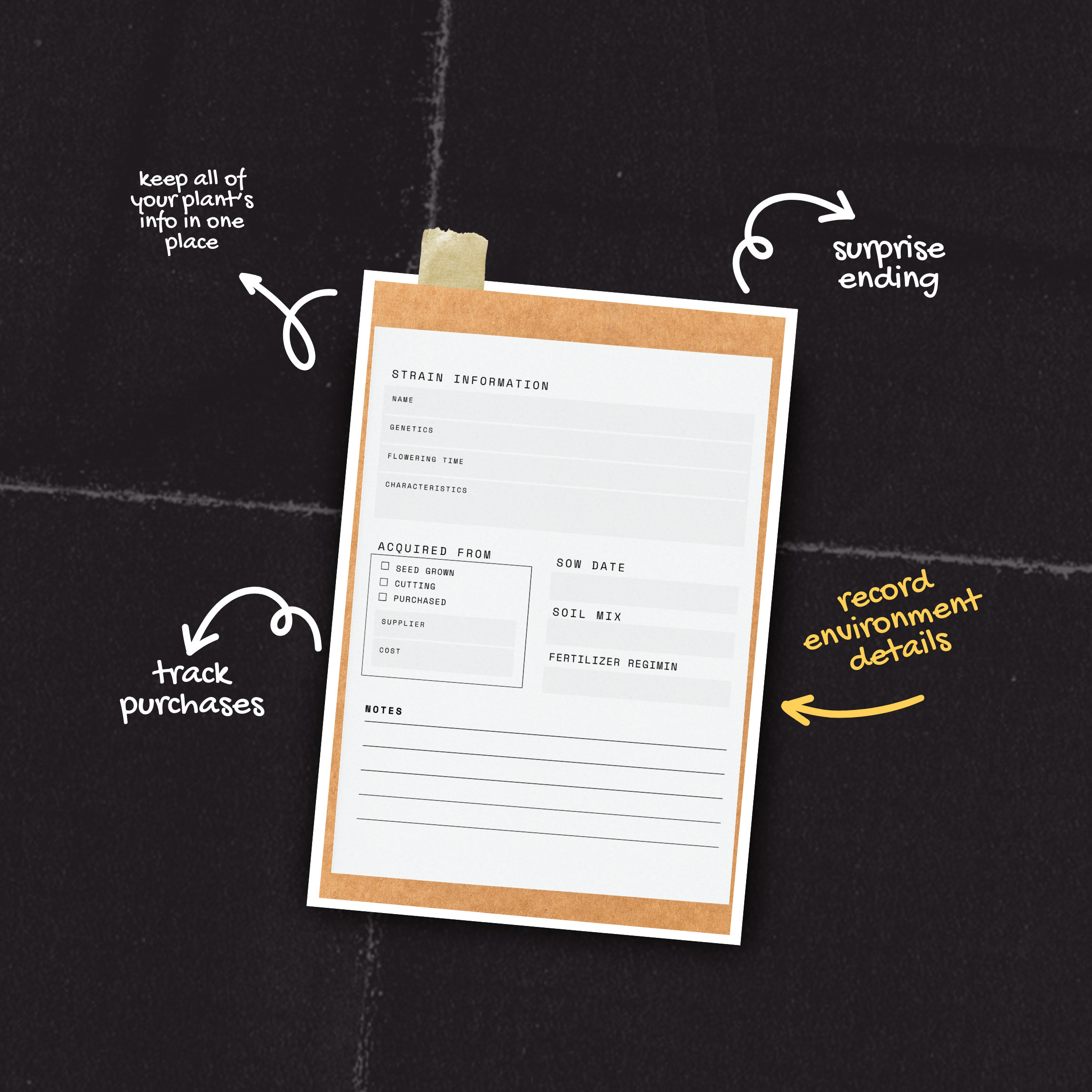 Cannabis Grow Log Weekly/marijuana Grow Journal, Monthly and Marijuana ...