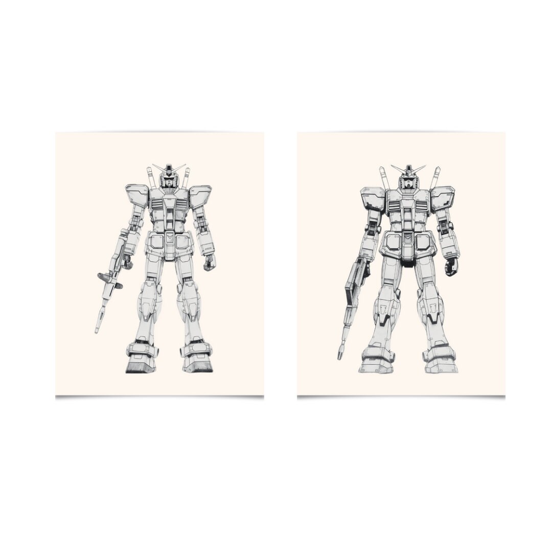 Strike Gundam Anime Art Gunpla Anime Art Commission & Mecha Manga Wall ...