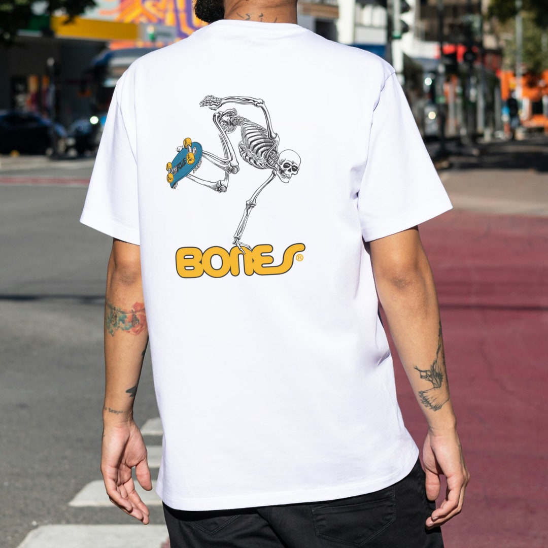 Powell Peralta Rosie Tshirt, Bones Brigade Skateboard Deck Shirt, Y2K Fashion 80s 90s Bones Best ...