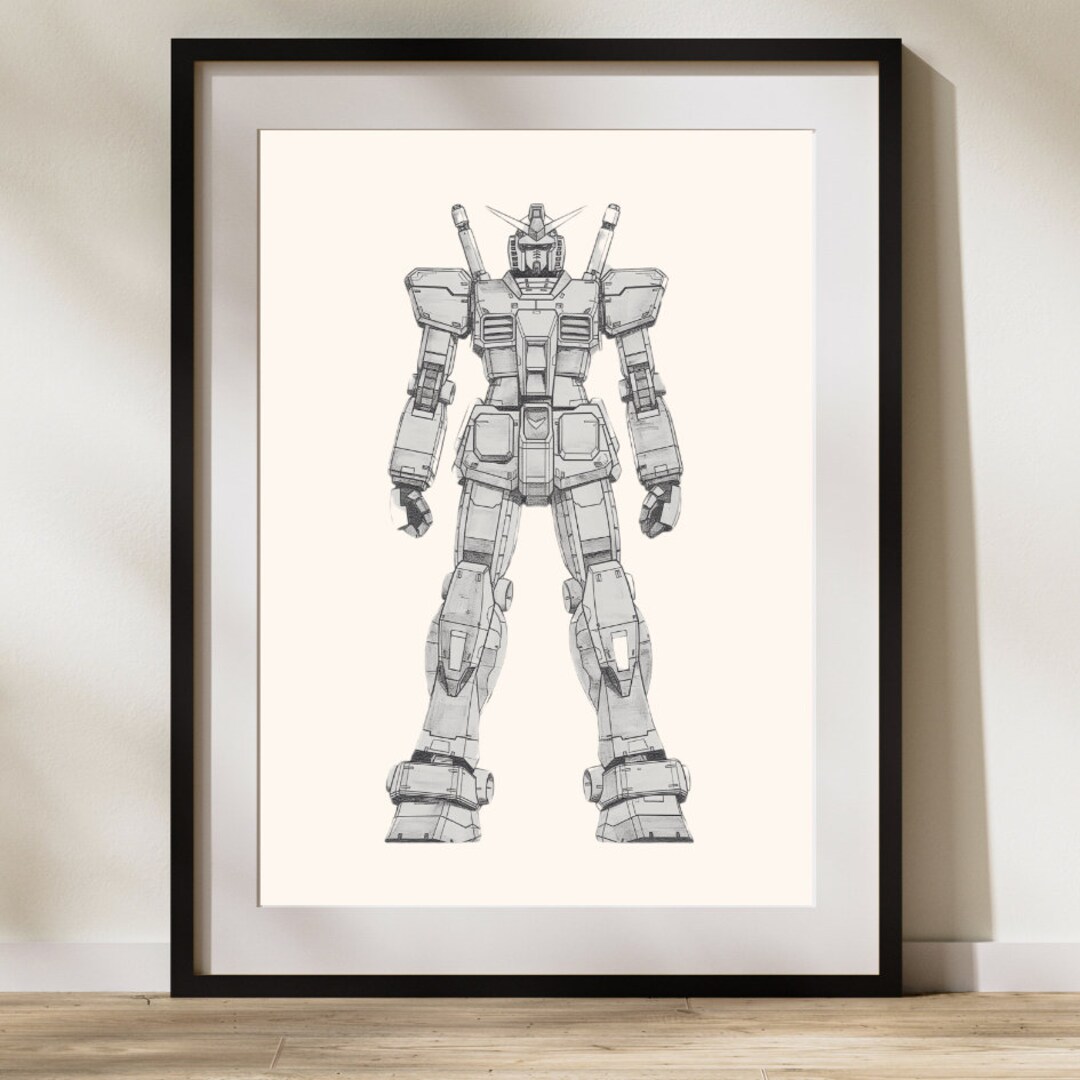 Strike Gundam Anime Art Gunpla Anime Art Commission & Mecha Manga Wall ...