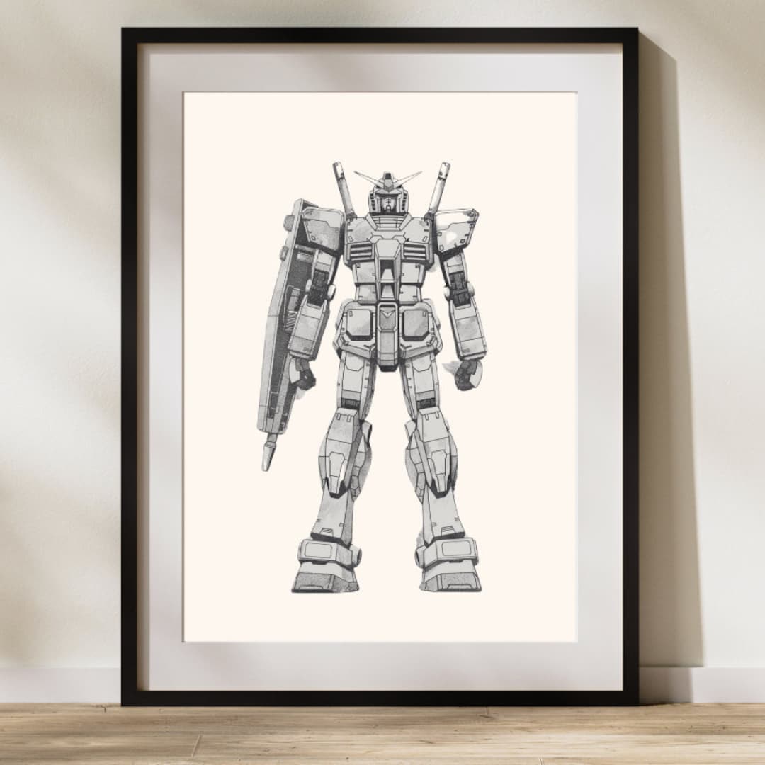 Strike Gundam Anime Art Gunpla Anime Art Commission & Mecha Manga Wall ...