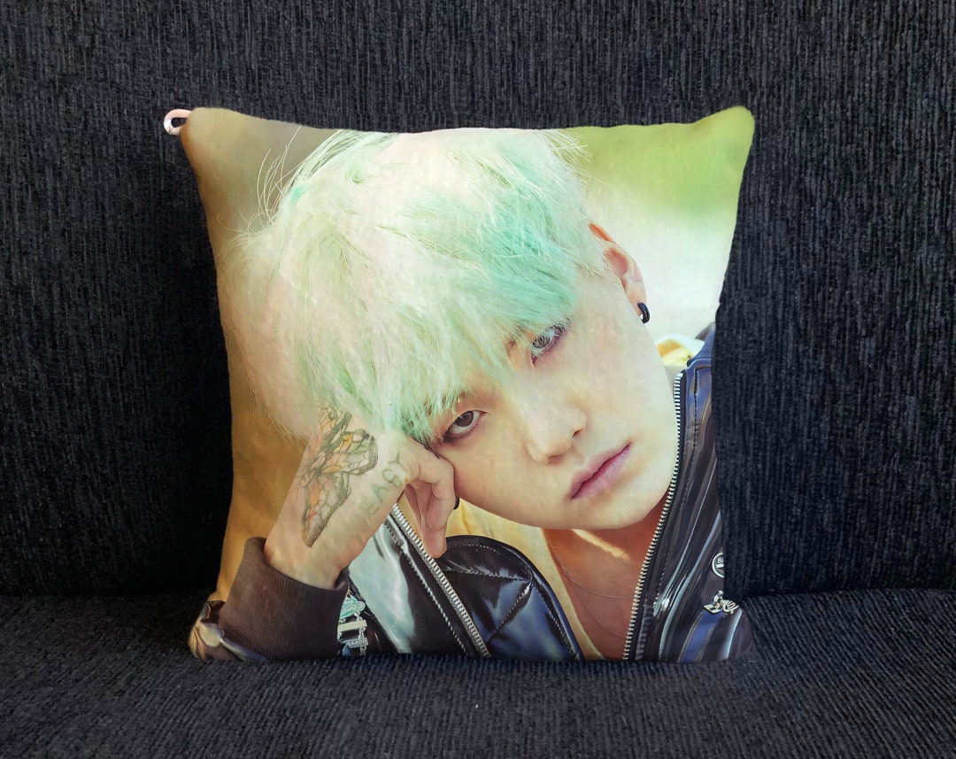 BTS Suga Mini Pillows - Suga Pillows - Small Decorative Pillows - Etsy