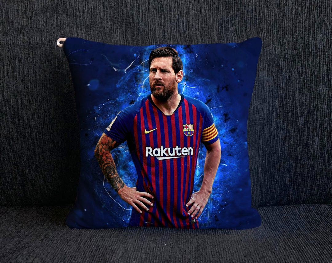Lionel Messi Mini Pillows - FC Barcelona Pillows - Cute Home Decoration ...