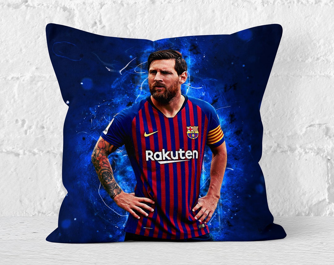 Lionel Messi Mini Pillows FC Barcelona Pillows Cute Home - Etsy