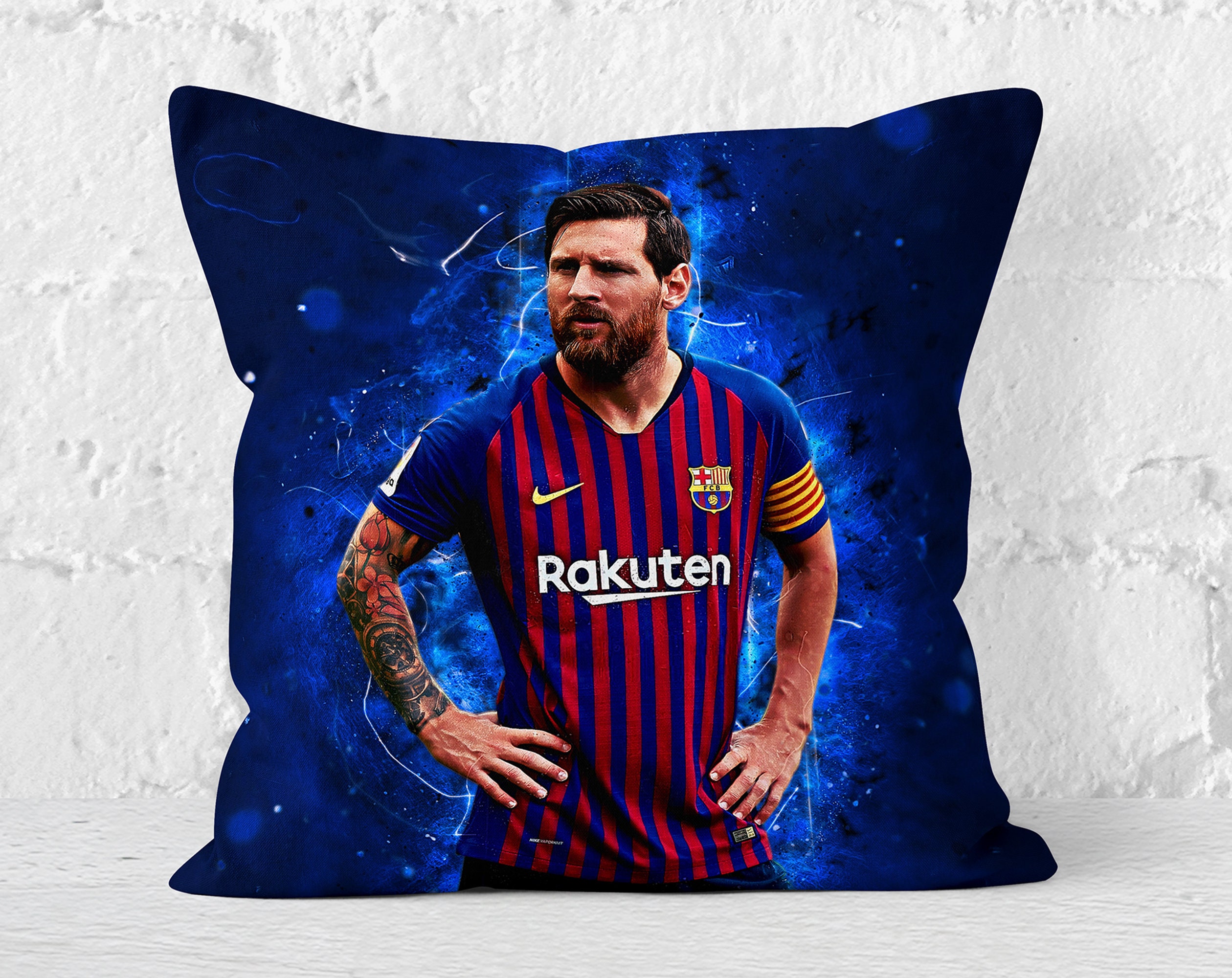 Lionel Messi Mini Pillows FC Barcelona Pillows Cute Home - Etsy UK