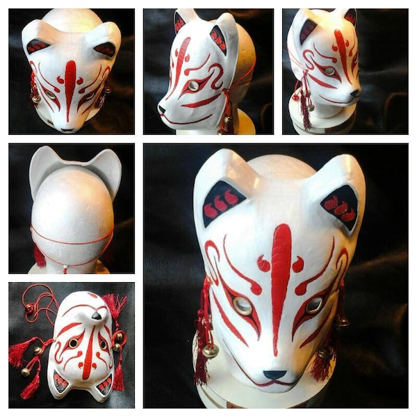 Kitsune Mask - Etsy