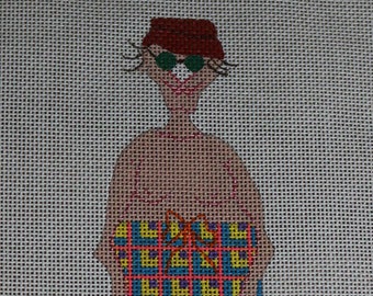 Beach needlepoint | Etsy