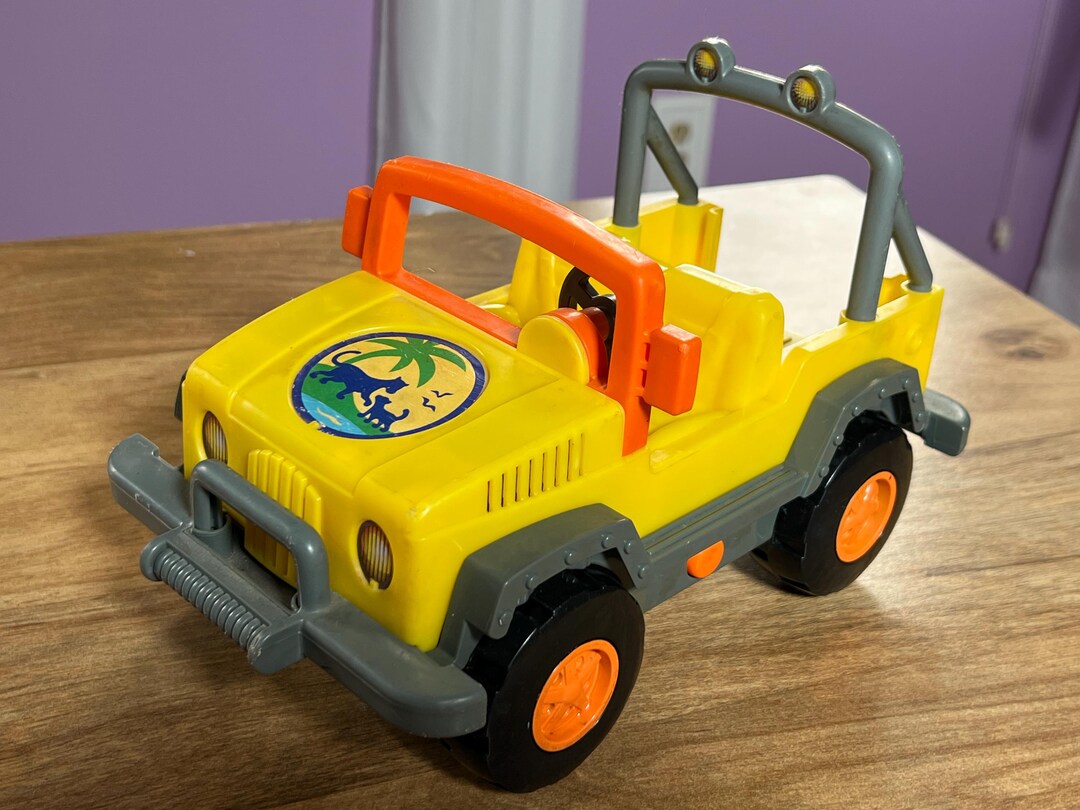 Vintage 2005 DORA the Explorer Diego Yellow Rescue Jeep - No Sounds by ...