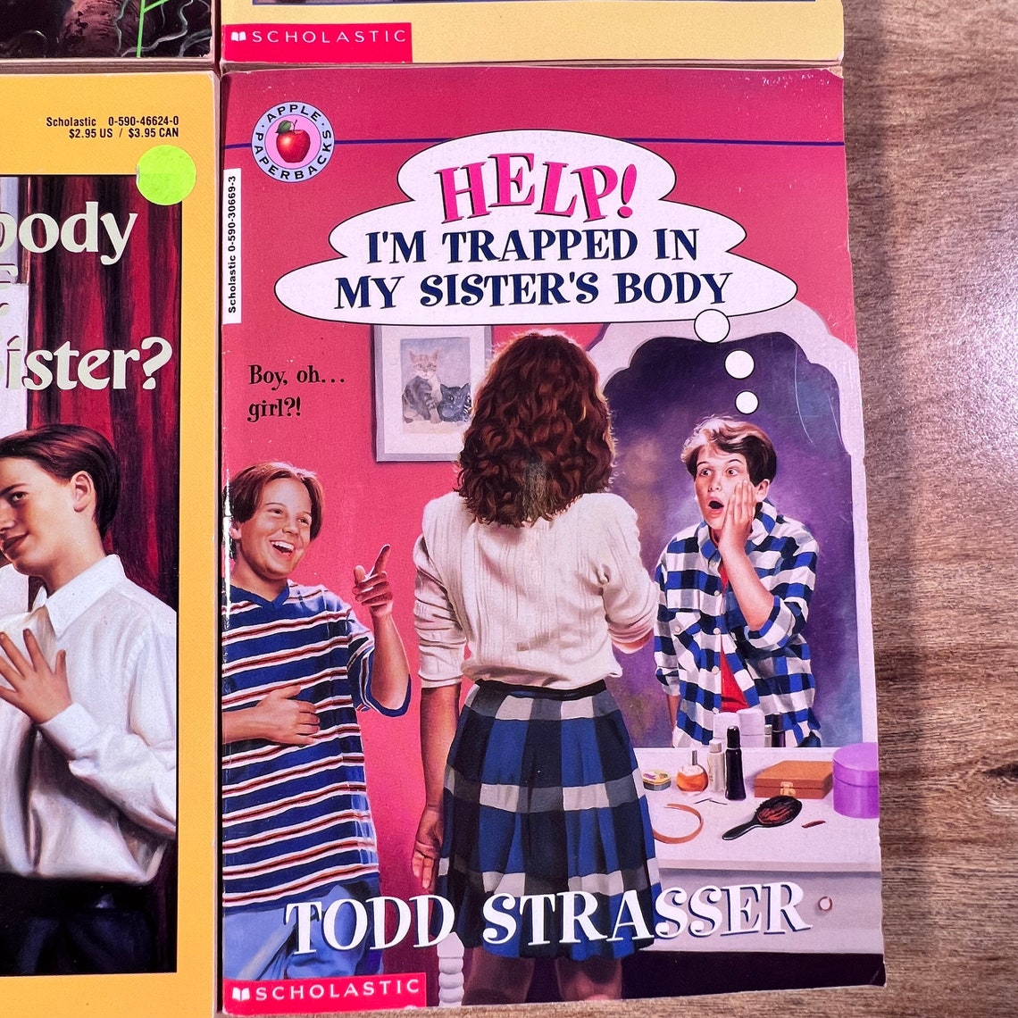 SCHOLASTIC Book Fair LOT of 6 Soft Cover Books (1989-1997) By: Apple ...