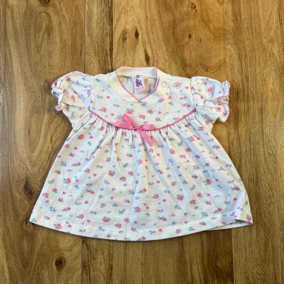 Vintage 1980s GARANIMALS Feminine Flare Floral Pink Purple & | Etsy