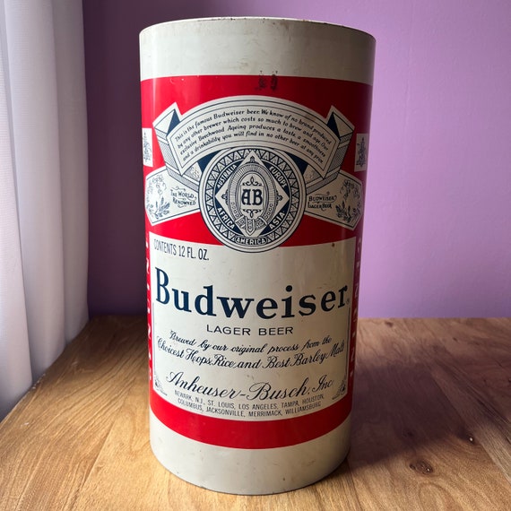Vintage Budweiser Cans