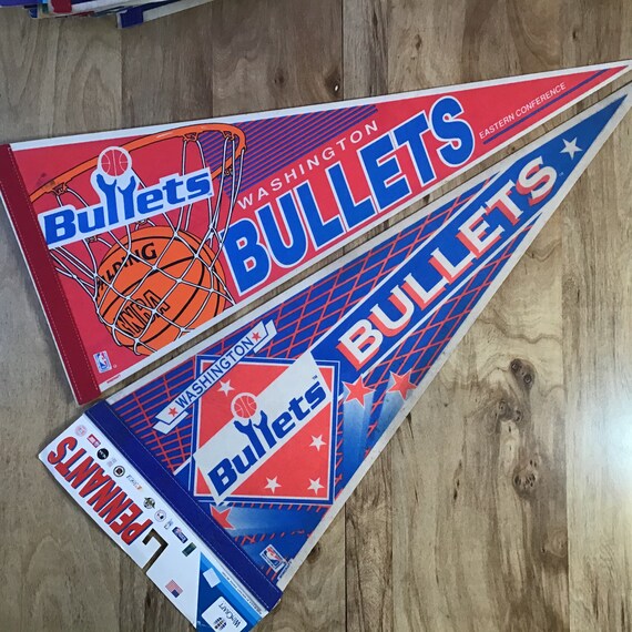 Vintage PAIR de 90's WASHINGTON Bullets NBA Basketball | Etsy