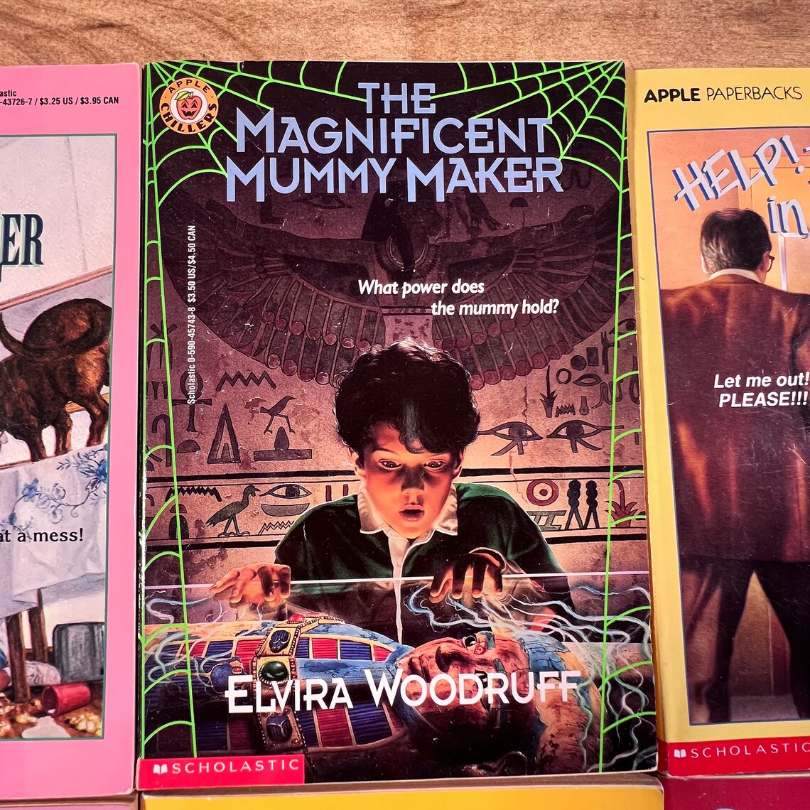 SCHOLASTIC Book Fair LOT of 6 Soft Cover Books (1989-1997) By: Apple ...