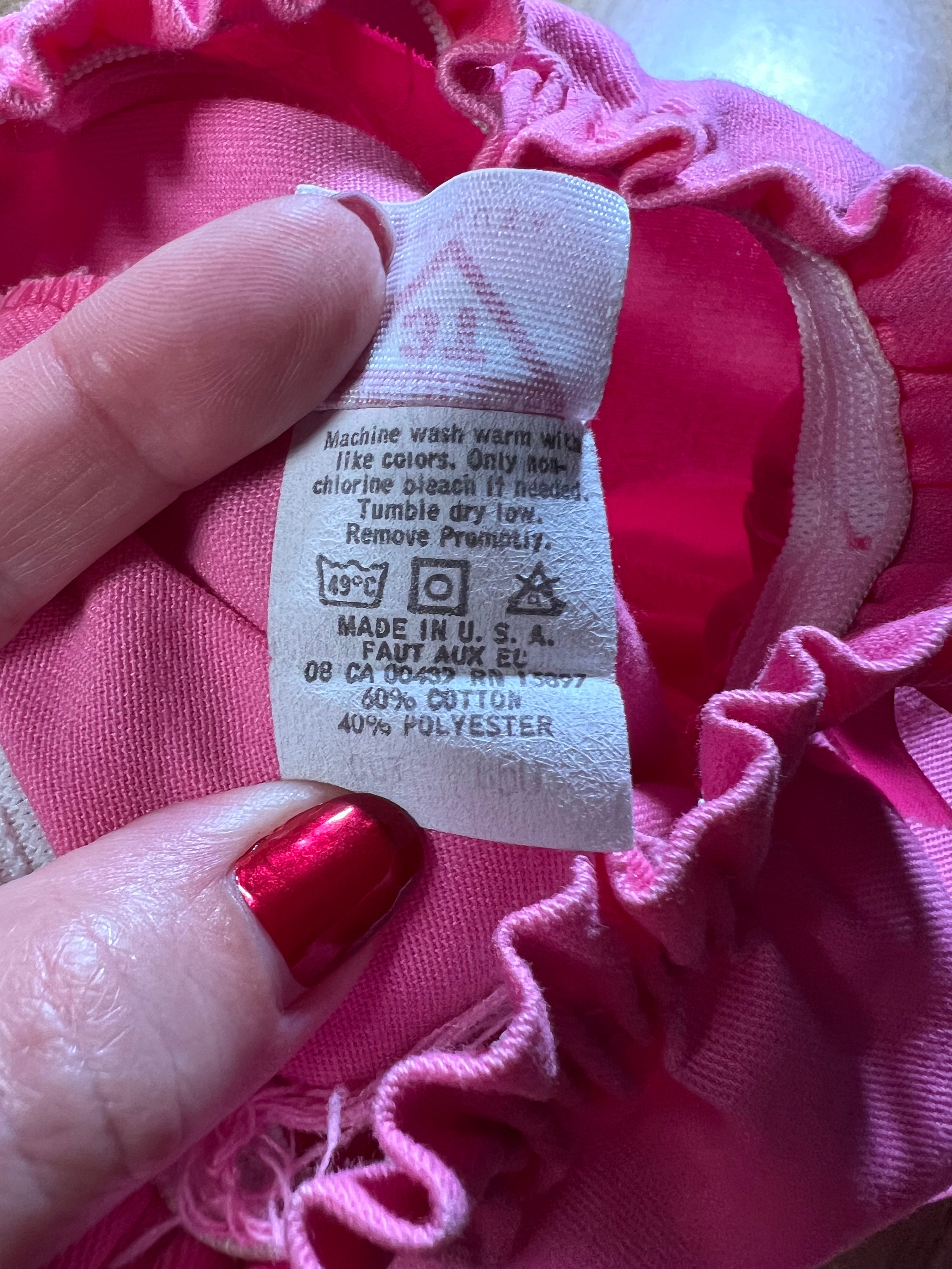 Vintage 1980s GARANIMALS Girls Pink Pants Bright Color - Etsy