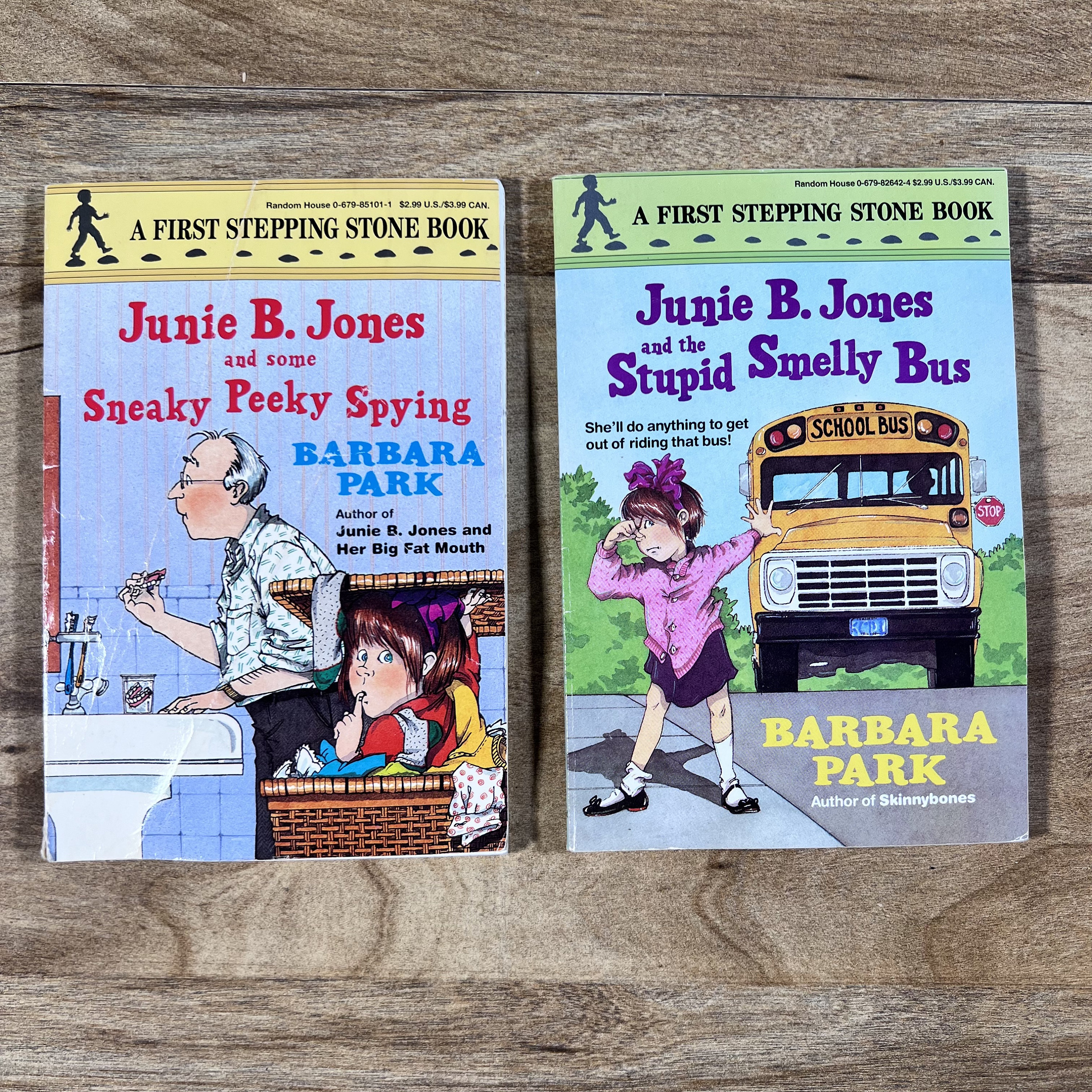 Junie B. Jones - Stupid Smelly Bus & Sneaky Peaky Spying - By: Barbara ...