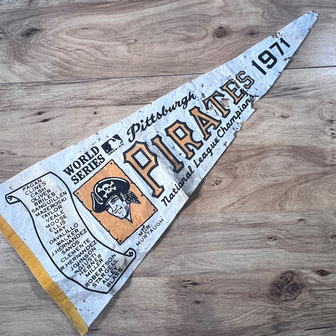 Vintage 1971 Pittsburgh PIRATES - MLB World Series - National League ...