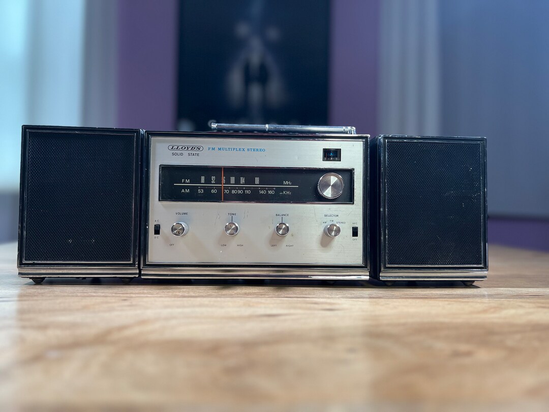 Vintage 70's Lloyds Multiplex Stereo Solid State AM/FM - Etsy