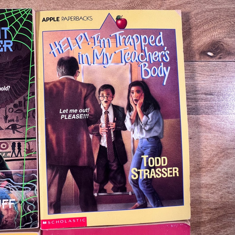 SCHOLASTIC Book Fair LOT of 6 Soft Cover Books (1989-1997) By: Apple ...