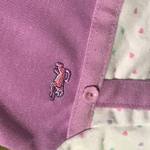 Vintage 80’s GARAN Purple Heart Girls Jumpsuit 18mo Long Sleeve Made in ...