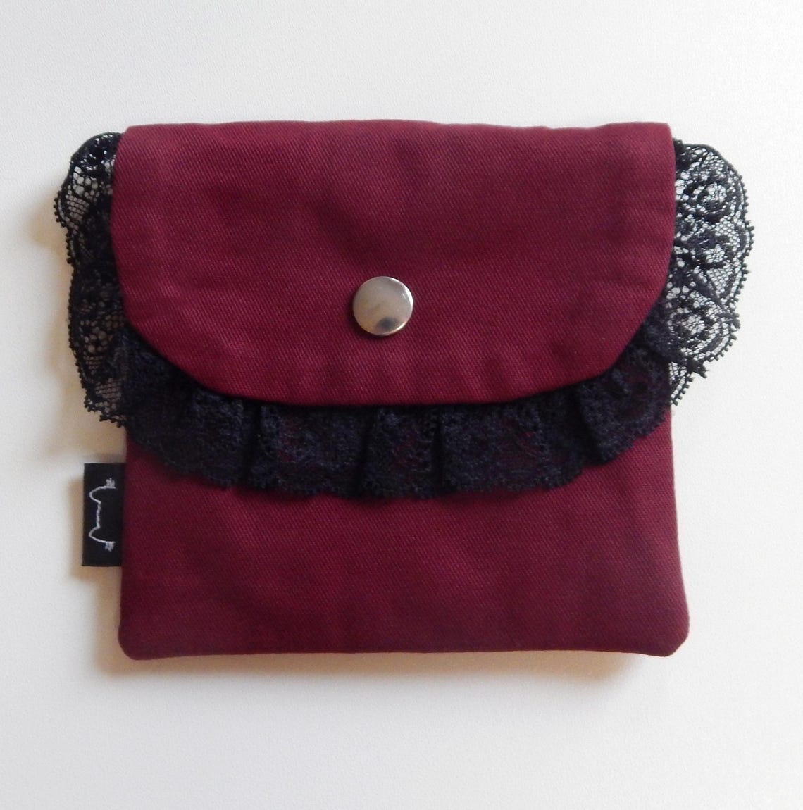 Bat Wallet, Gothic Gift, Bat Lover, Gothic Coin Purse, Halloween Pouch ...