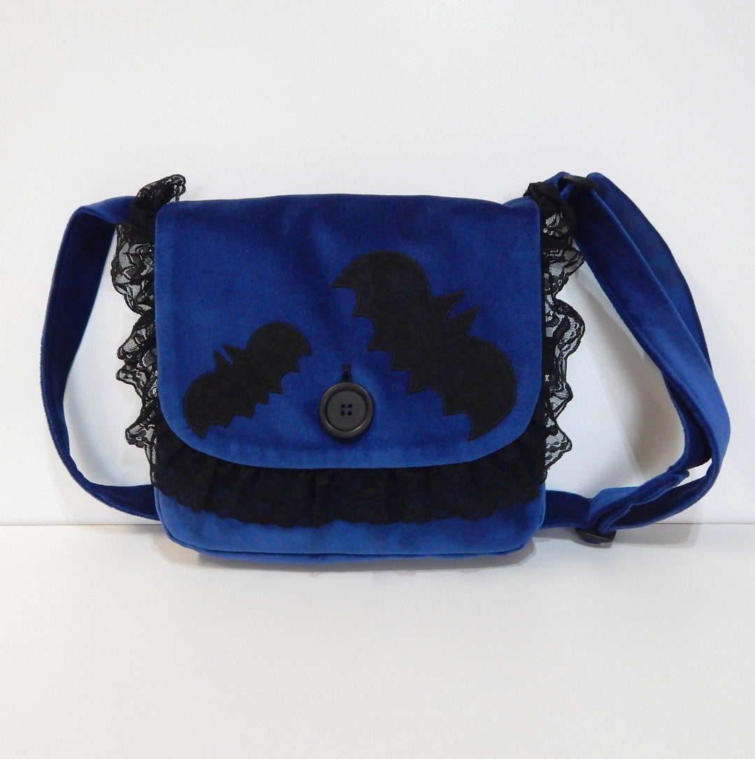 Gothic Bag Bat Velvet Gothic Purse Gothic Gift Bat Purse - Etsy