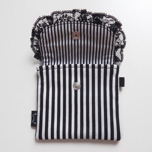 Raven Gothic Coin Purse – Handmade Bird Wallet, Unique Gothic Gift for ...