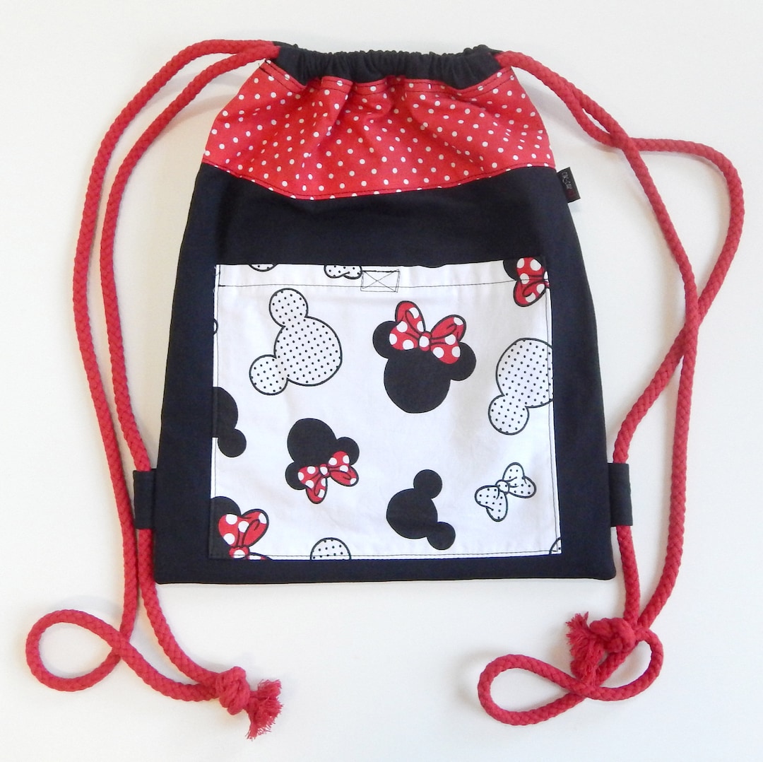 Minnie Mouse, Disney, Summer Bag, Drawstring Bag, Backpack, Disney ...