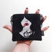 Retro Horror Vampire Gothic Wallet, Alternative Coin Purse, Dark Style ...