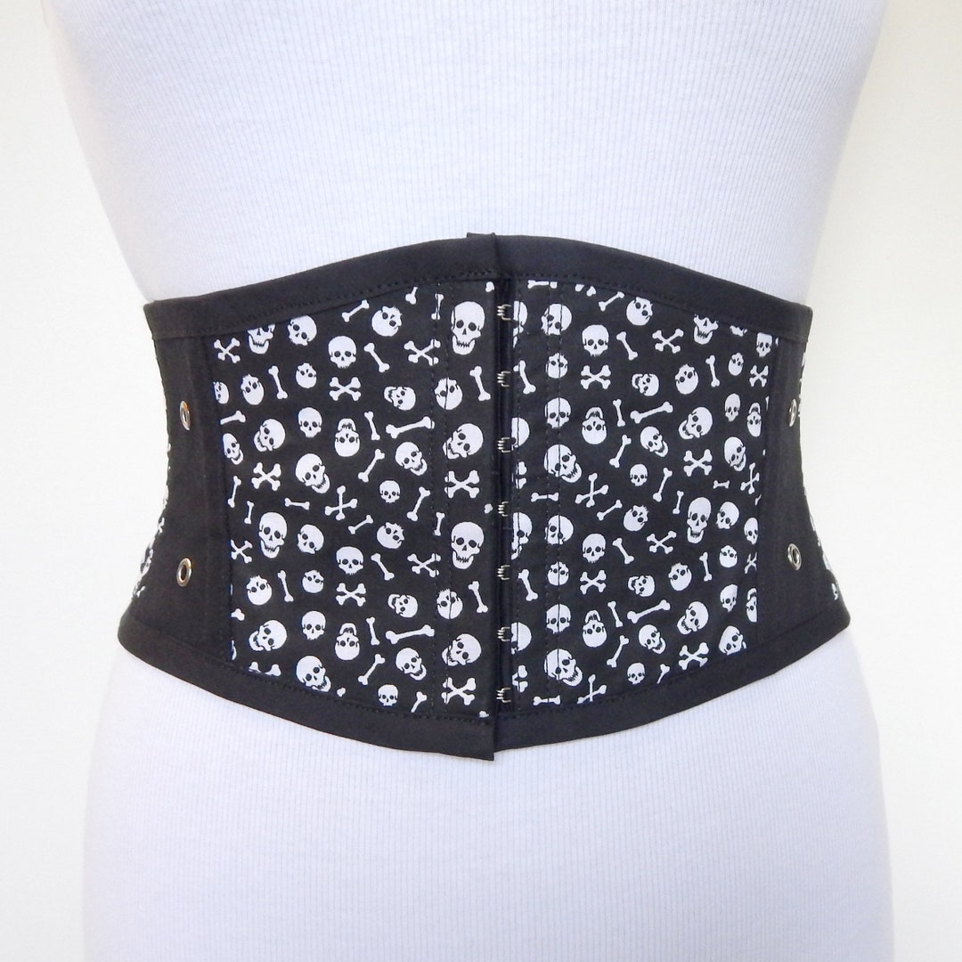 Corset Belt, Corset, Gothic Corset, Skull, Skulls, Gothic Clothes ...