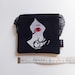 Retro Horror Vampire Gothic Wallet, Alternative Coin Purse, Dark Style ...