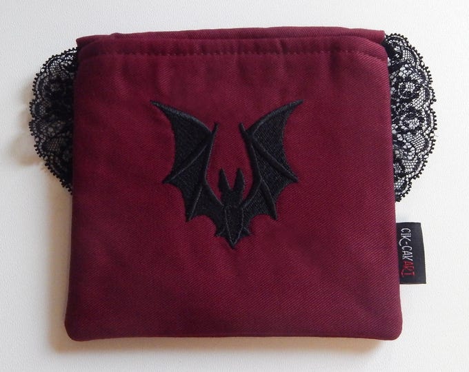 Bat Wallet, Gothic Gift, Bat Lover, Gothic Coin Purse, Halloween Pouch ...