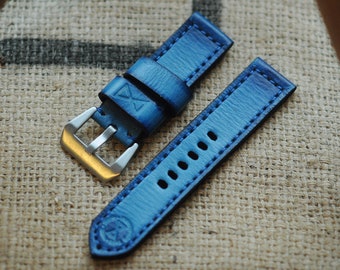 Blue watch strap | Etsy
