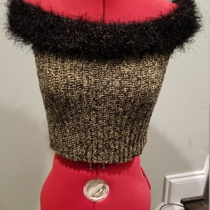 Fur Crop Top - Etsy