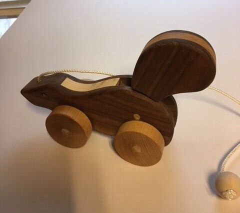 Skunk Pull Toy - Etsy