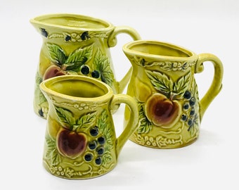 Ceramic Fruit Measuring Cups - Etsy